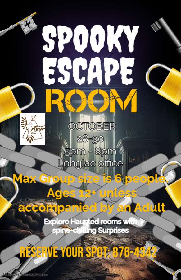 escape room – Thunderbird Friendship Centre